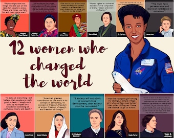 Women Who Changed the World, International Women's Day, Inspirational ...