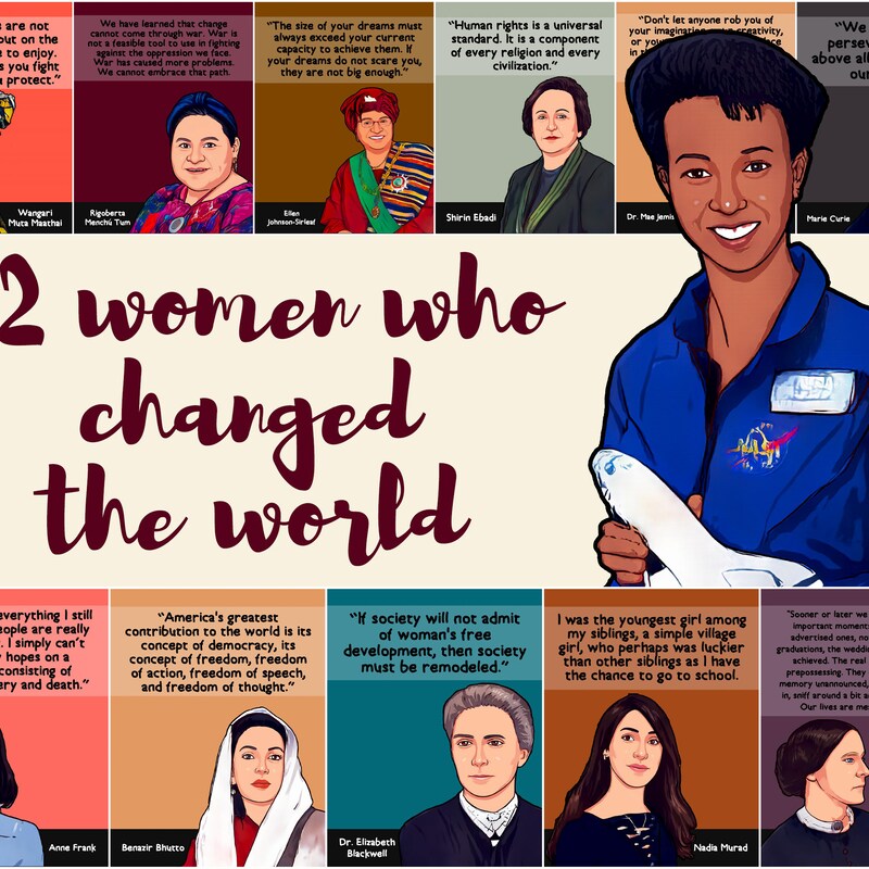 Famous Women Prints - Etsy