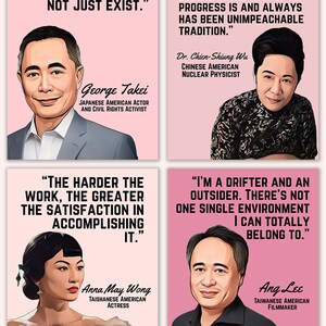 Asian American Leaders, AAPI Asian Pacific American Heritage Month ...