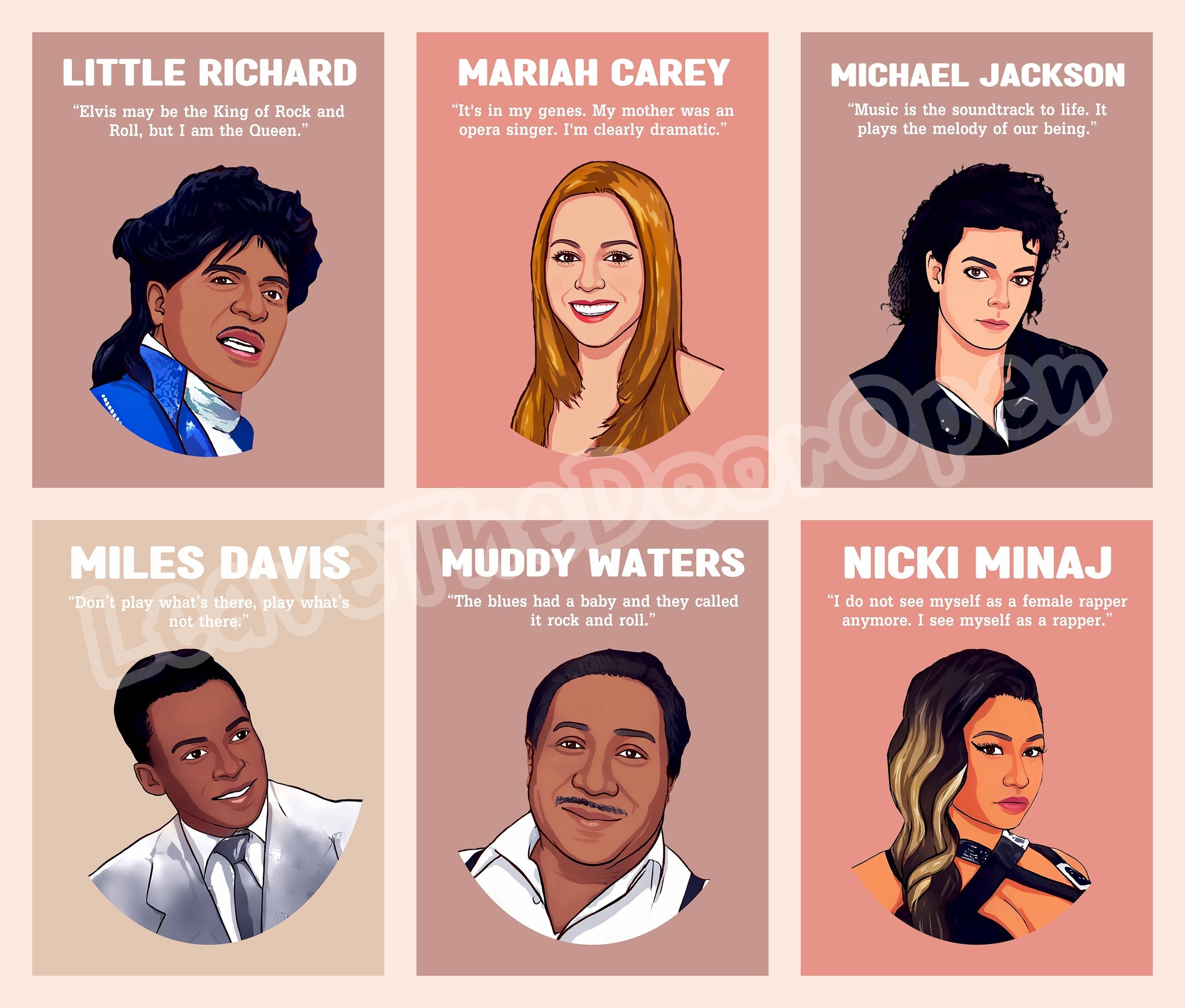 African-american Music Appreciation Month Posters, Bulletin Board Set ...