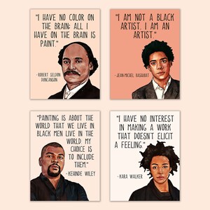 Black History Month Posters, 10 Famous Black Painters, Theme African ...