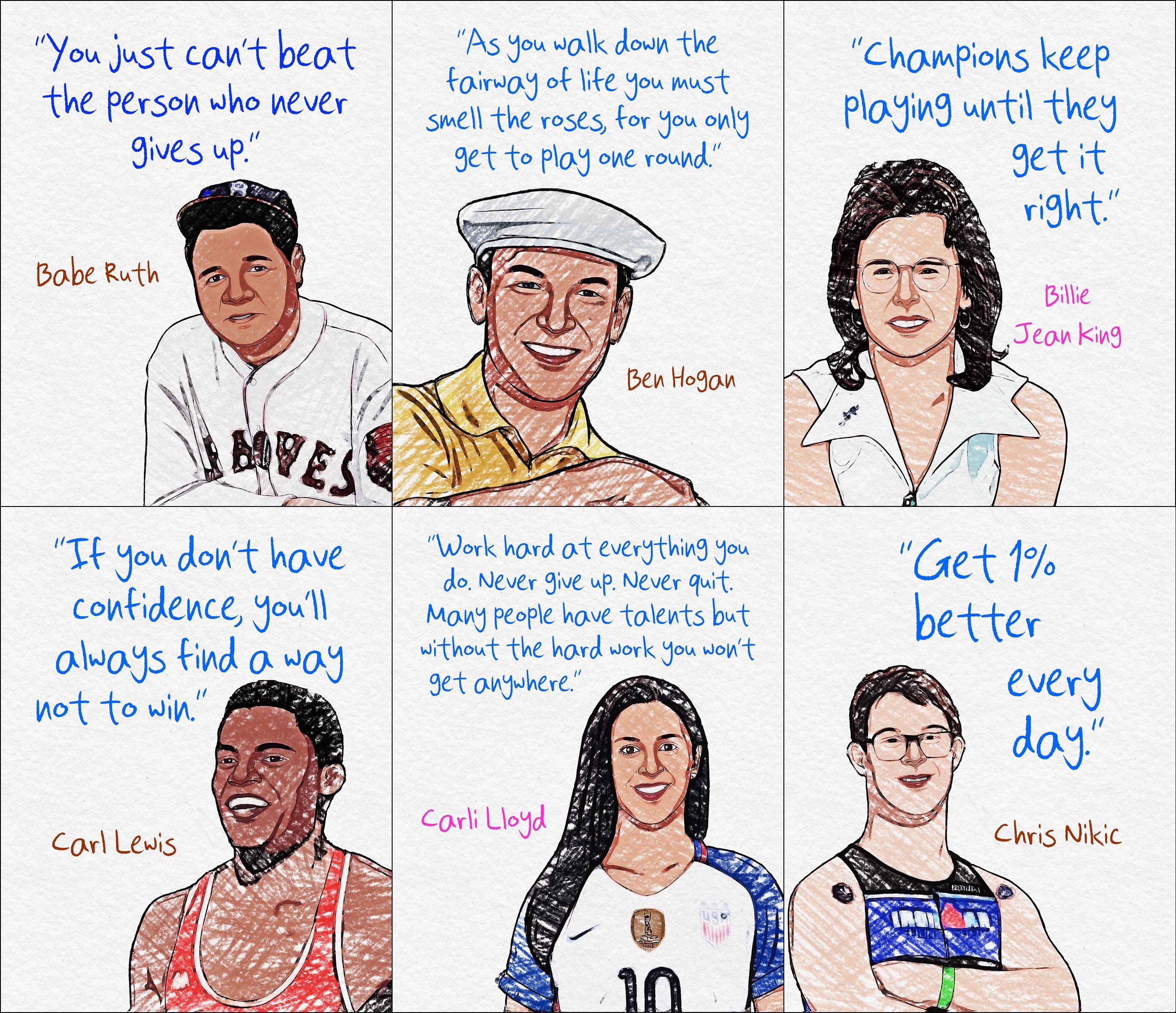 Athletes Posters 26 Printable Sports Posters, Elementary Classroom ...