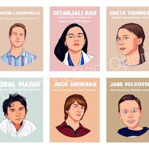 28 Influential Children,kids Who Changed the World,social Justice,youth ...