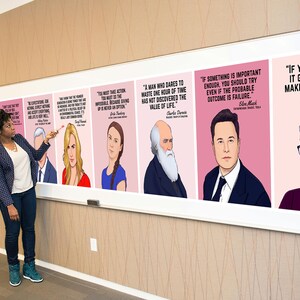 Famous People With Autism Posters, National Autism Acceptance Month ...