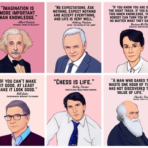 Famous People With Autism Posters, National Autism Acceptance Month ...