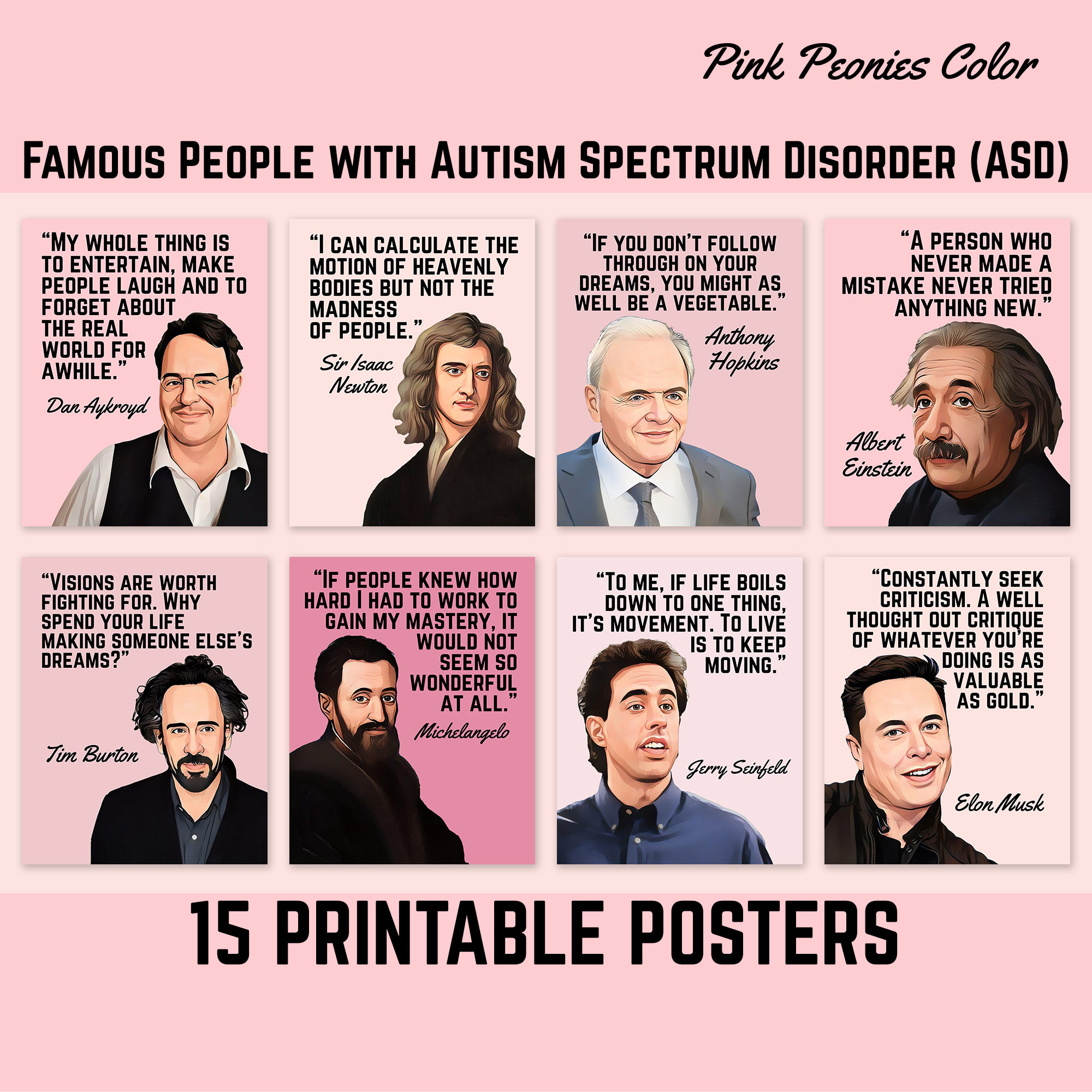 Famous People With Autism, Autism Awareness Day, National Autism ...