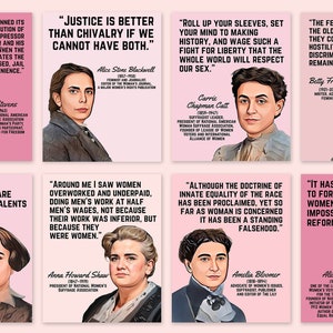 Women's History Month Posters | Bulletin Board Display, American ...