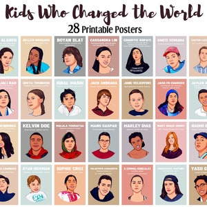 28 Influential Children,kids Who Changed the World,social Justice,youth ...