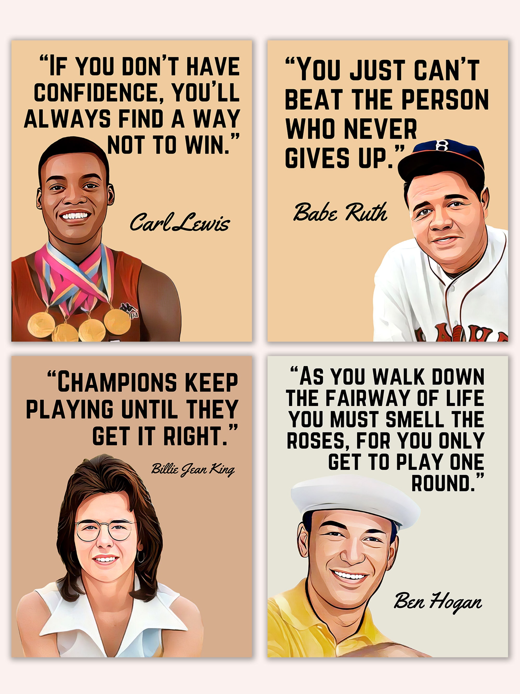 Digital Download Famous Athletes Posters, Classroom Decor, Office ...