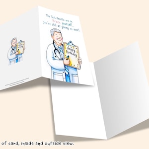 Doctor Birthday Card Digital: Celebrate With Humor and Fun Printable ...