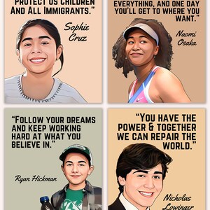 Influential Children Quotes, Kids Who Changed the World, Printable ...