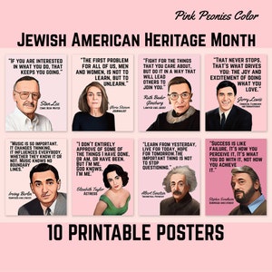 Jewish Americans Who Changed History, Jewish American Heritage Month ...