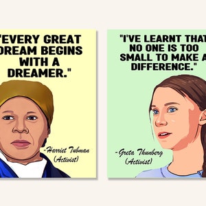 Women's History Month Inspirational Quotes, Women Changemakers ...