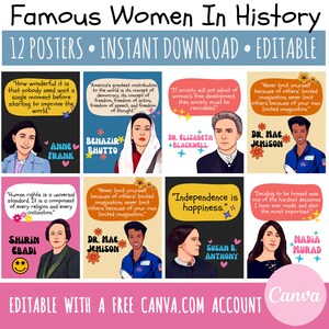 12 Famous Women in History Who Changed the World, Groovy Decor ...