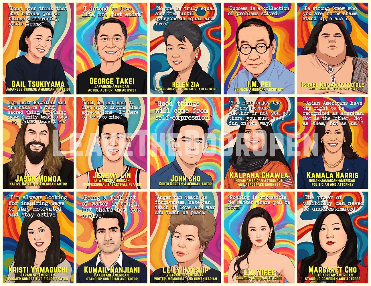 AAPI Posters, Asian American and Pacific Islander Heritage Month ...