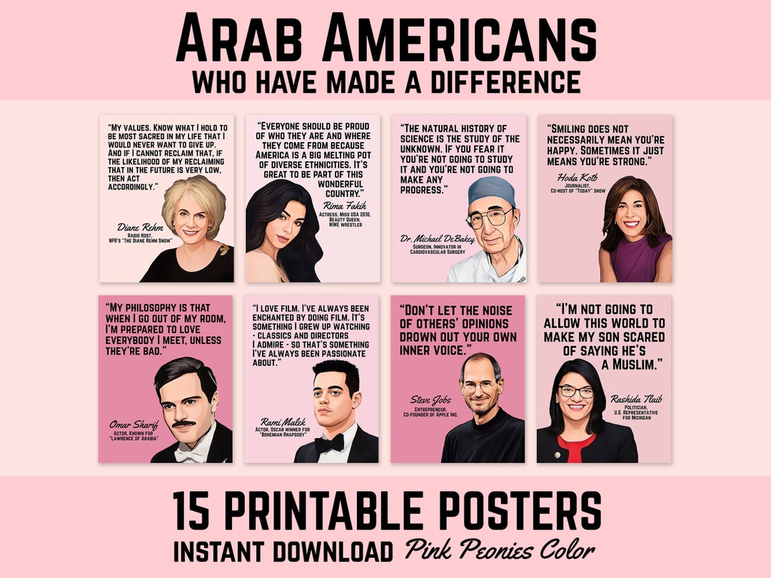 15 Notable Arab Americans Who Have Made History, National Arab American ...