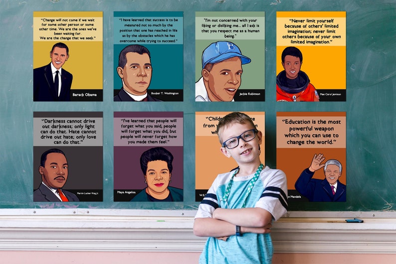 Famous Black History People Poster Bundle Pack:20 Printable - Etsy