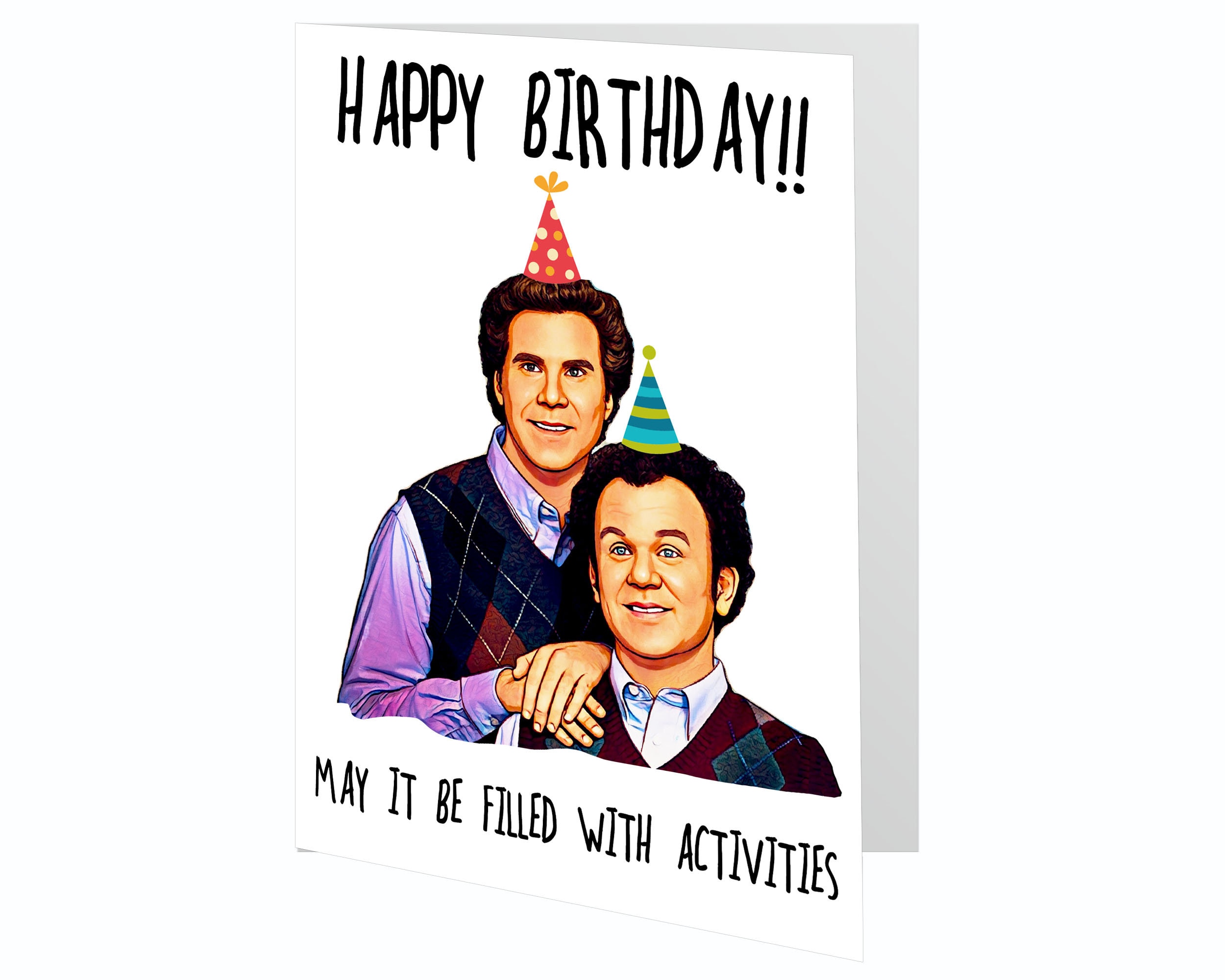 Step Brothers Birthday Card, May It Be Filled With Activities ...