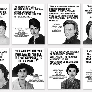 Women's History Month Posters | Decor, American History, Famous Women ...