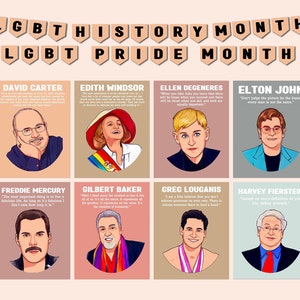 LGBTQ+, History Month, LGBT Pride Month, 25 Elementary Classroom ...