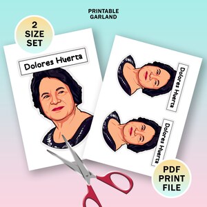 13 Faces,famous Hispanic Women in History,classroom Decor,printable PDF ...