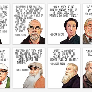 40 Art Quotes for Kids by Famous Artists - Bulletin Board Inspirations ...