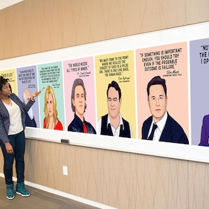 Famous People With Autism Posters, National Autism Acceptance Month ...