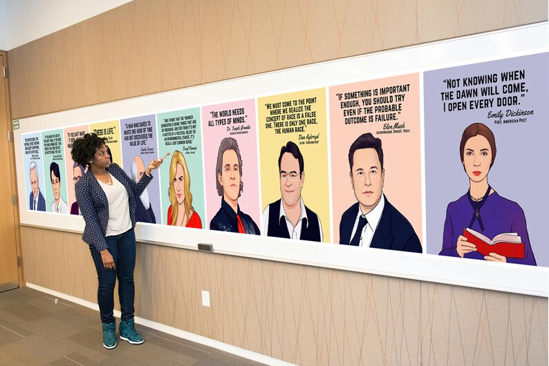 Famous People With Autism Posters, National Autism Acceptance Month ...