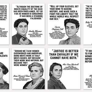 Women's History Month Posters | Decor, American History, Famous Women ...