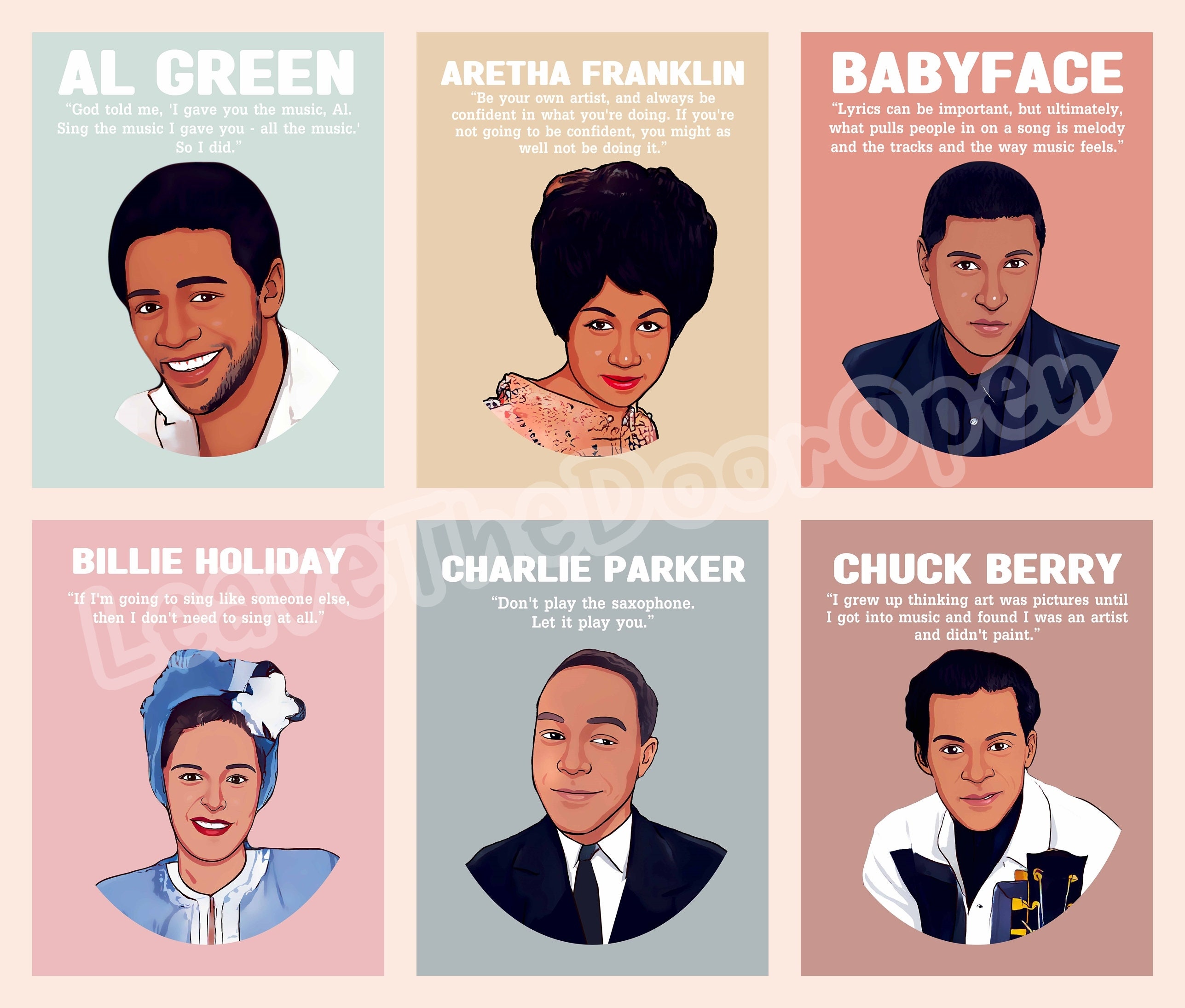 African-american Music Appreciation Month Posters, Bulletin Board Set ...