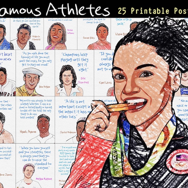 Inspirational Sports Quotes - Etsy