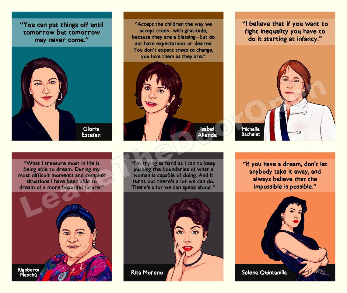 12 Famous Hispanic Women in History National Hispanic Heritage ...