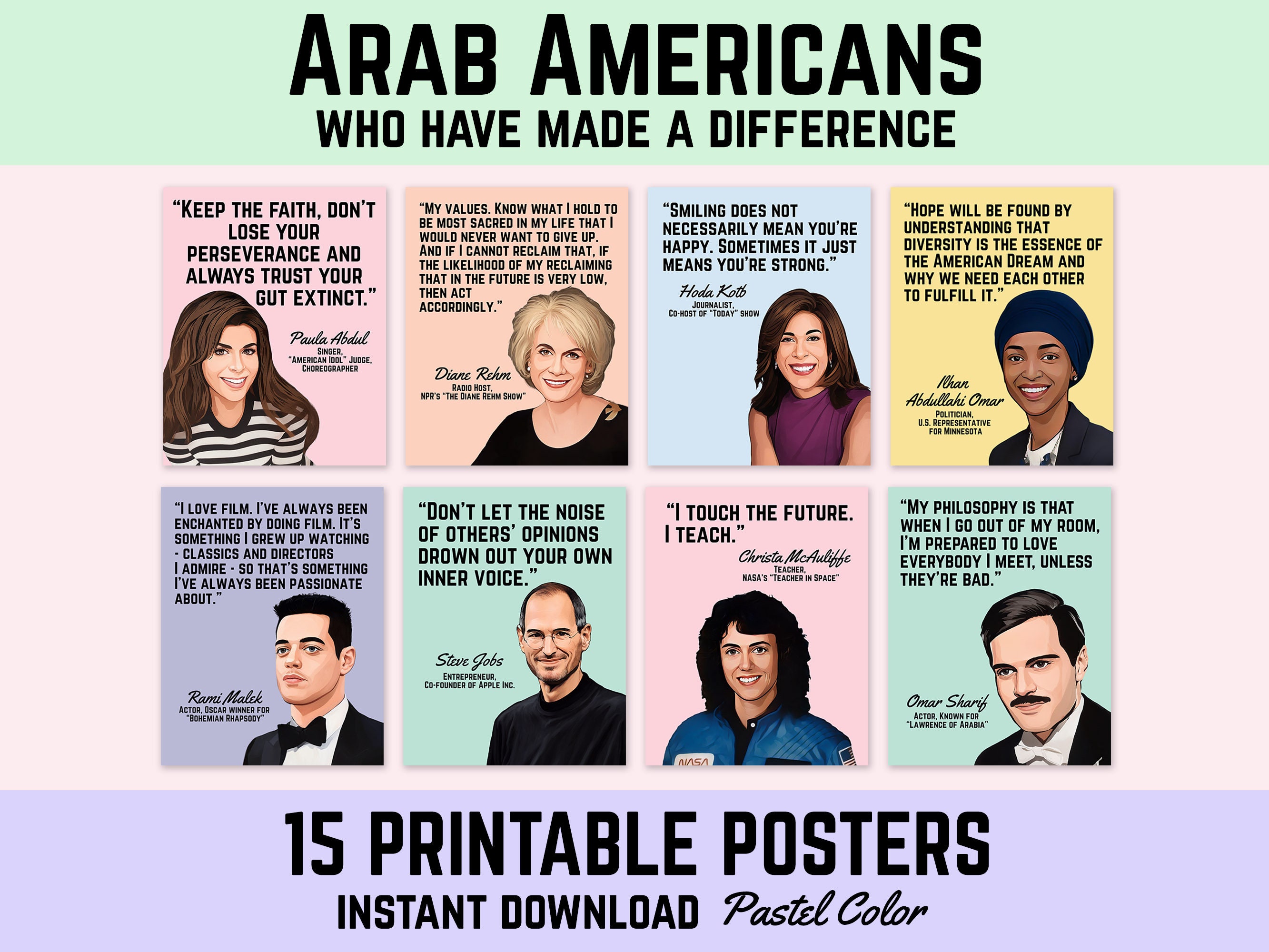 15 Notable Arab Americans Who Have Made History, National Arab American ...