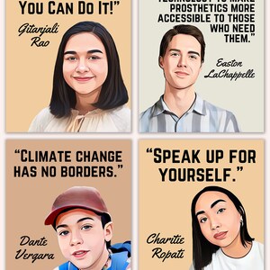 Influential Children Quotes, Kids Who Changed the World, Printable ...