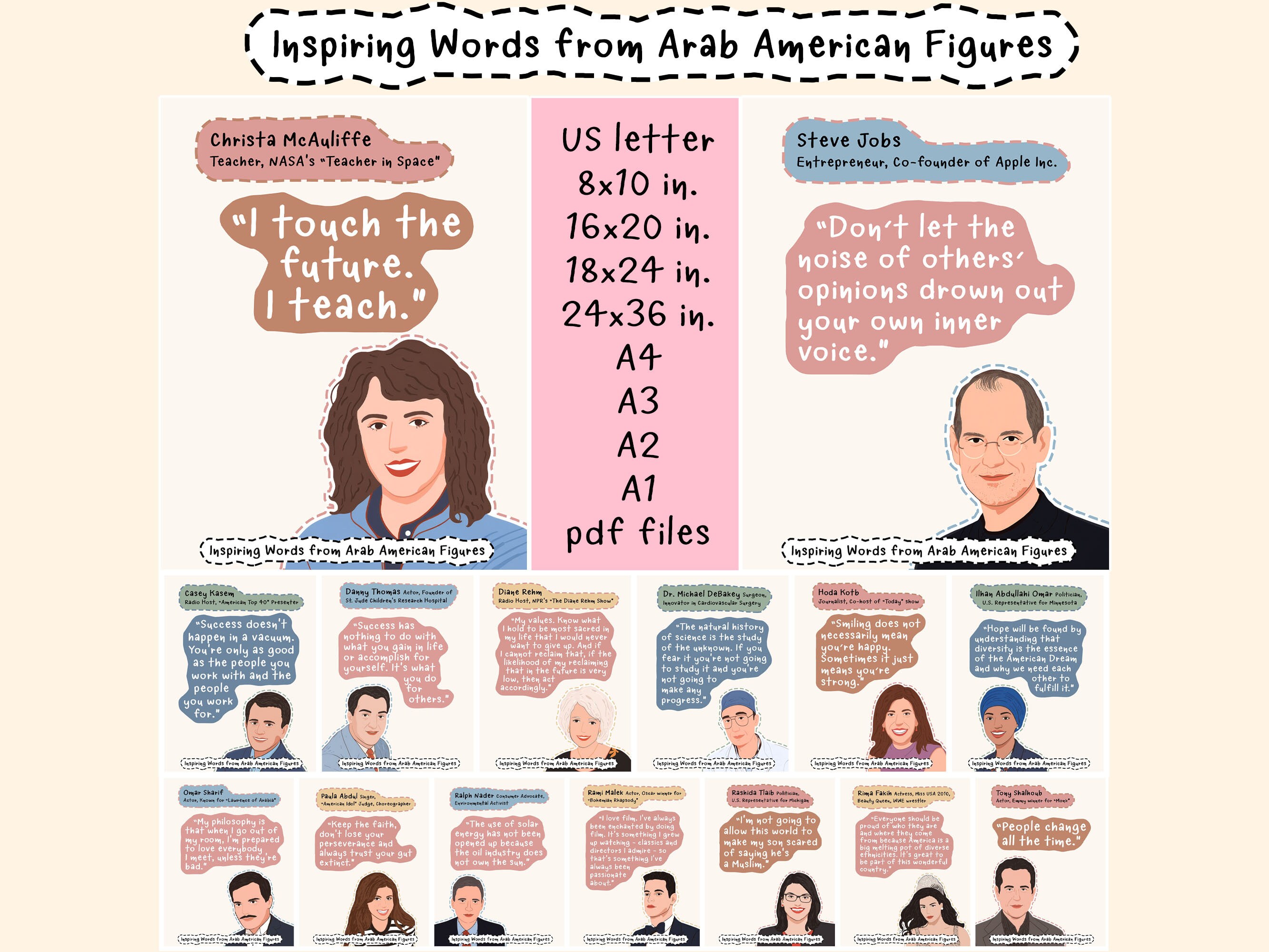 Inspiring Words From Arab American Figures, National Arab American ...