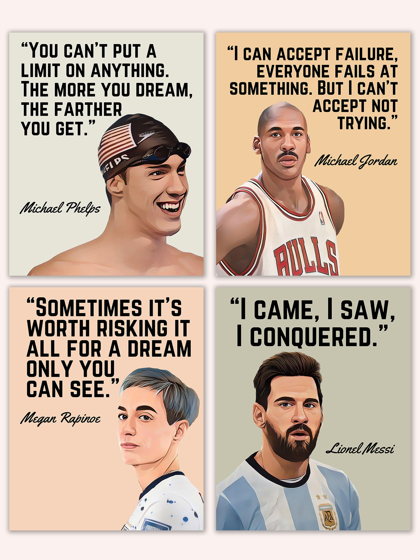 Digital Download Famous Athletes Posters, Classroom Decor, Office ...