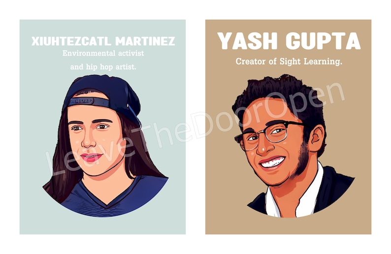 28 Influential Childrenkids Who Changed the Worldsocial - Etsy