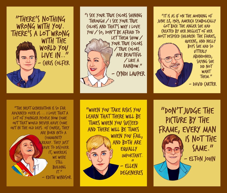 Golden Lgbt History Month Lgbt Pride Month 25 Elementary Classroom