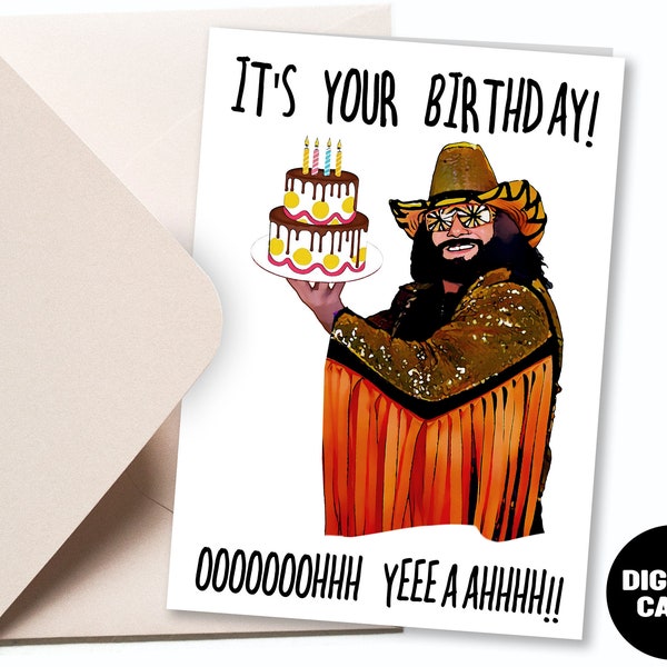 Birthday Card Printable - Etsy