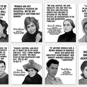 Women's History Month Posters | Decor, American History, Famous Women ...