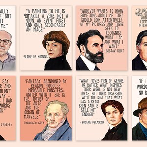 40 Art Quotes for Kids by Famous Artists - Bulletin Board - Classroom ...