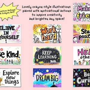 Motivational Bulletin Board Kit - Classroom New Year 2025 Decor ...