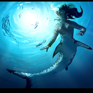 Mermaid Shark Spell REAL & BINDING Transformation Ritual Mermaid Spell ...