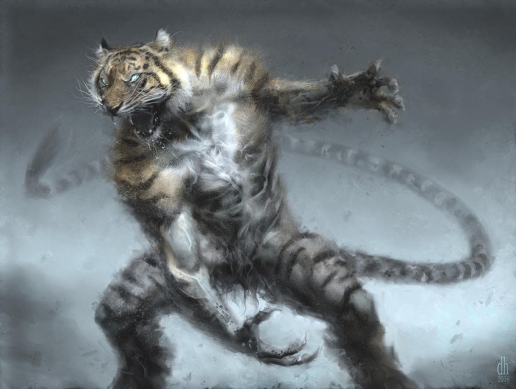 Weretiger Transformation