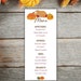 Editable Friendsgiving Menu Template: Cartoon Thanksgiving Design ...