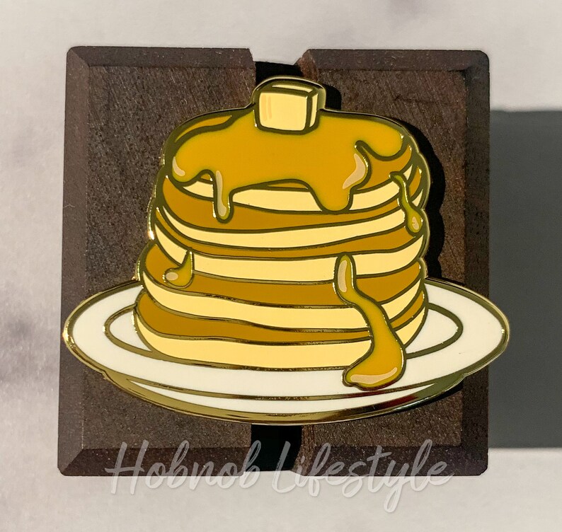 Stack of Pancakes - Food Brunch Enamel Pin - Etsy