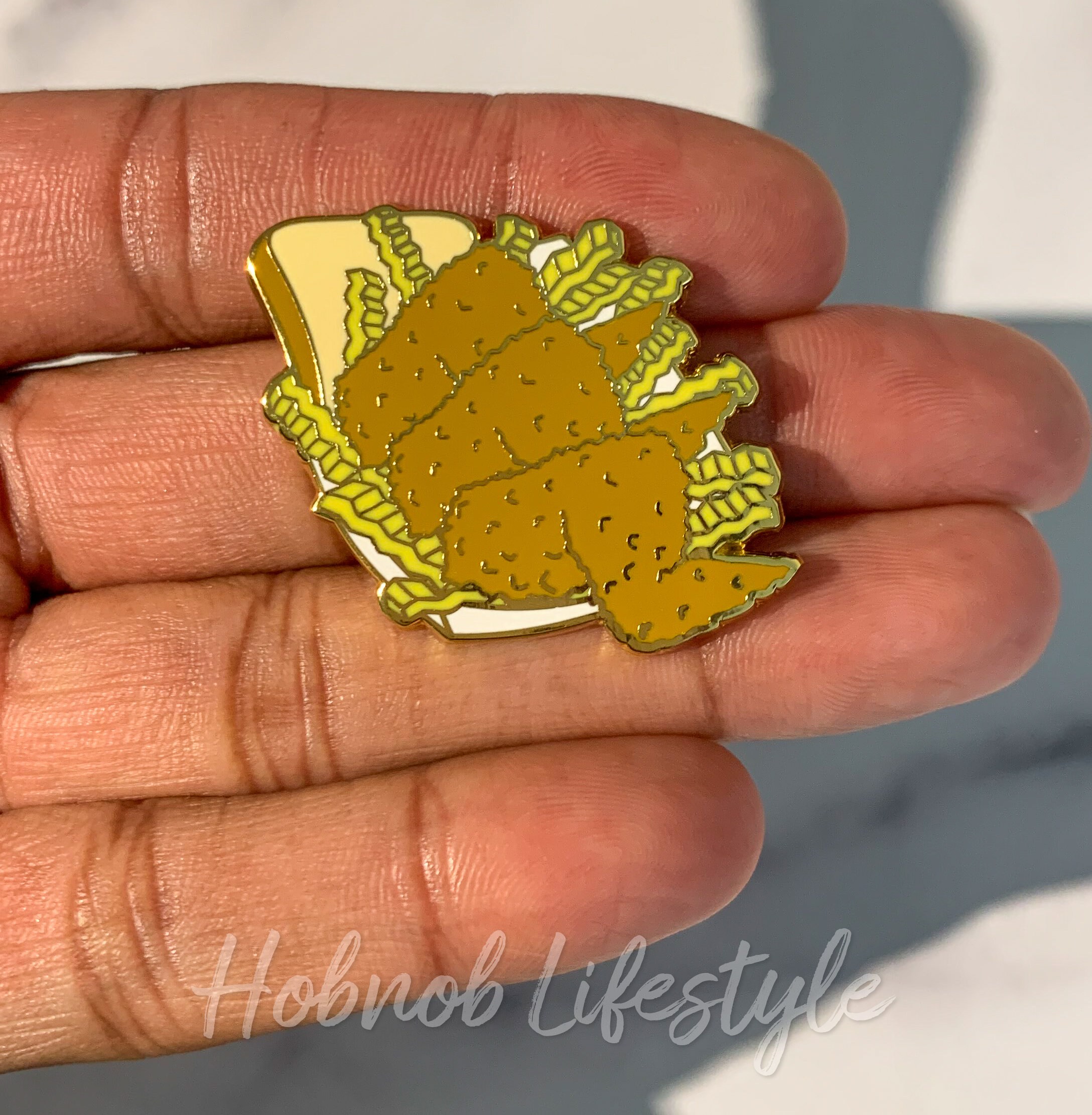 Chicken Wing Basket Food Enamel Pin - Etsy