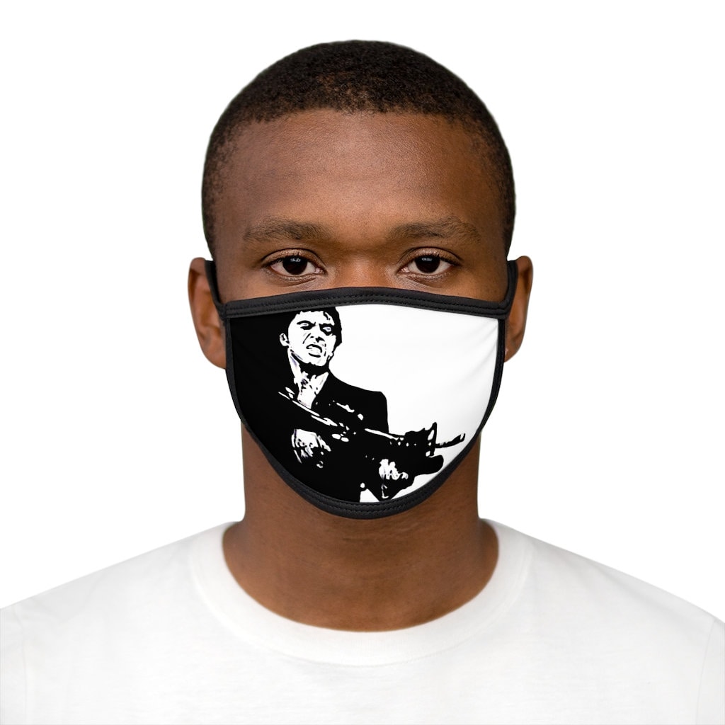 Scarface Face Mask Tony Montana Al Pacino Gangster Movie Mafia Face ...