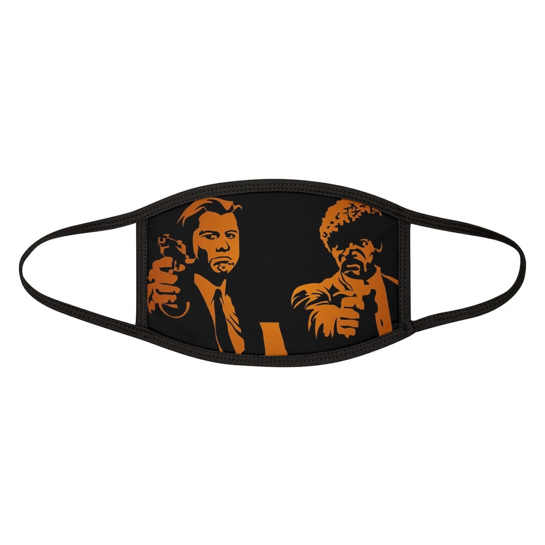 Pulp Fiction Face Mask Classic Movies Gangster Retro Quentin Tarantino ...