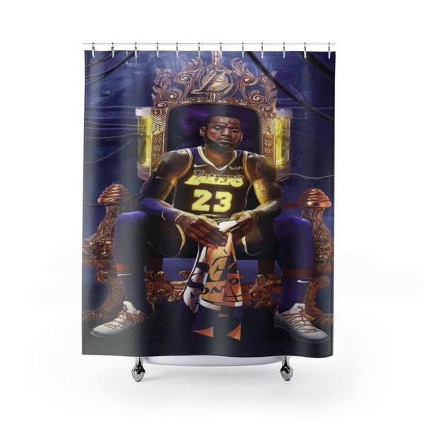 Lebron James Curtain - Etsy Australia